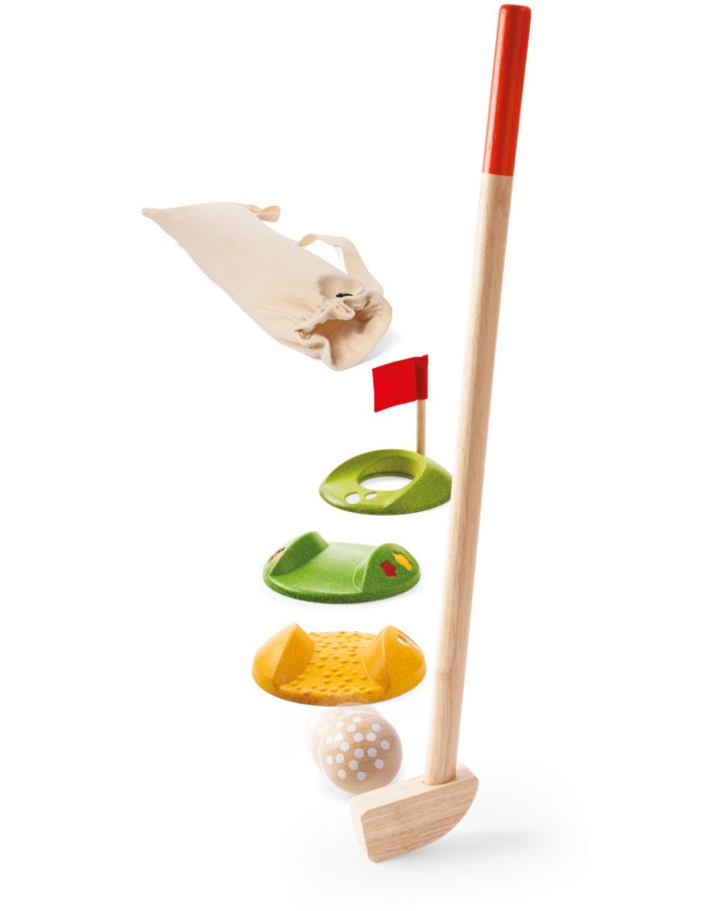 Мини голф за деца PlanToys - store.bg