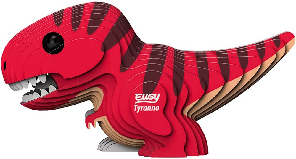 Картонен 3D модел Тиранозавър Eugy - store.bg
