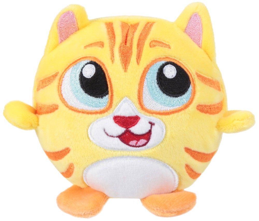 Плюшено коте за стискане Кити Crunchimals - store.bg