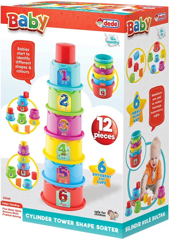 Кула за сортиране с чашки Dede - store.bg