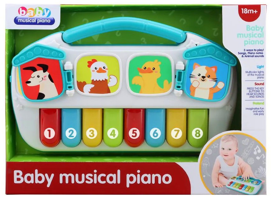 Бебешко пиано Baby Musical - store.bg