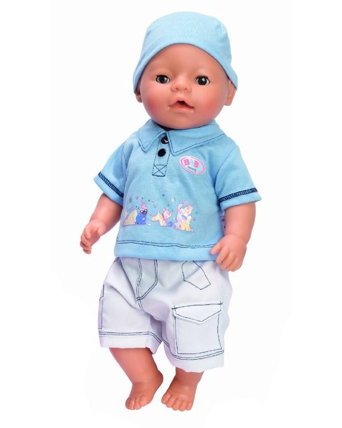 Бейби Борн яде сладолед - момче - играчка - store.bg