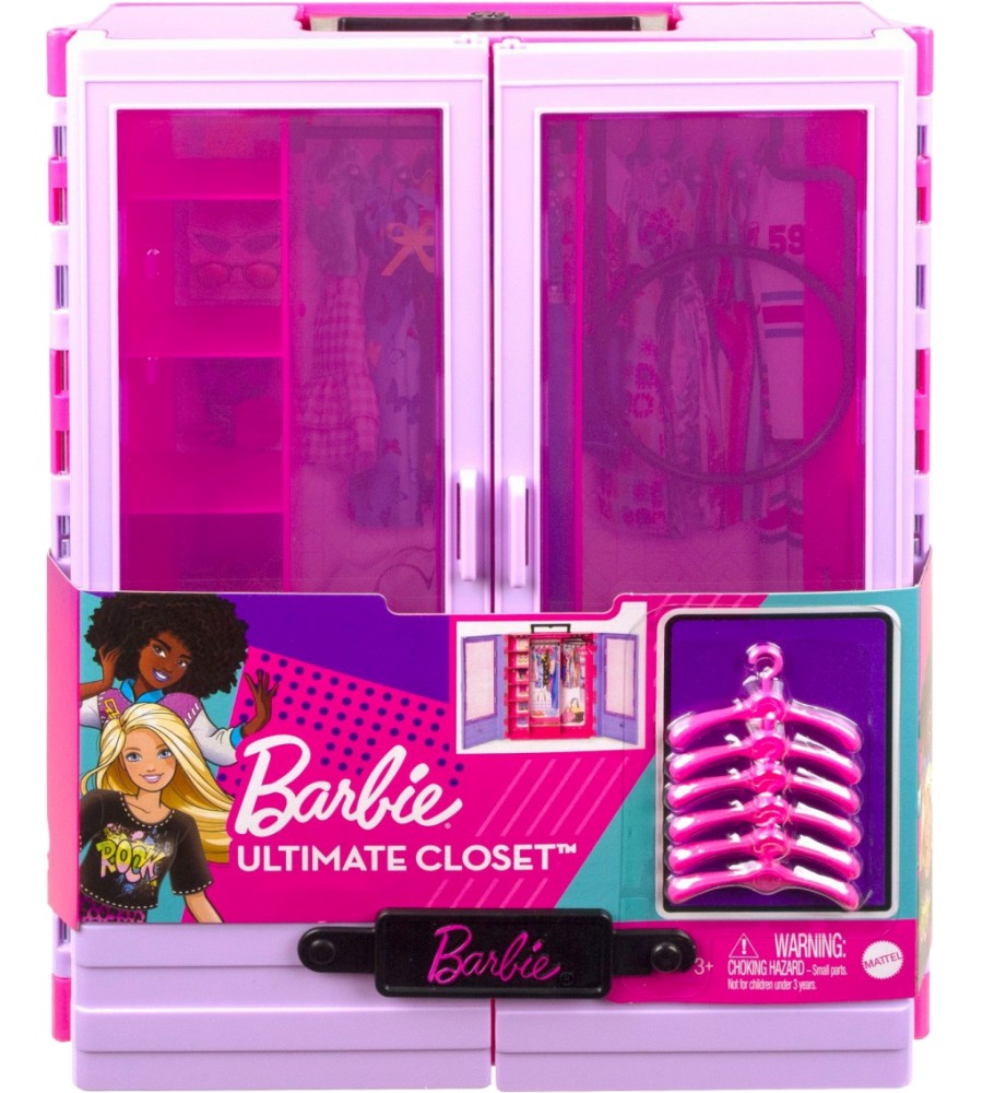 Гардероб Барби Mattel - store.bg
