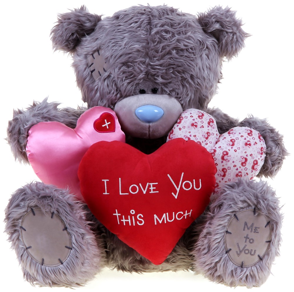 Мечето Теди - Обичам те толкова много - играчка - store.bg