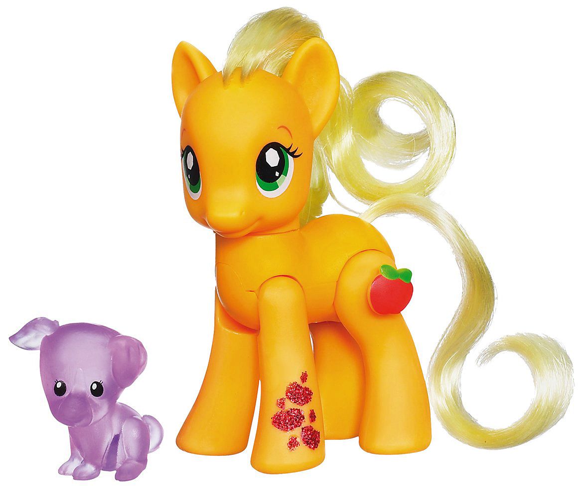 Малкото пони Applejack с приятел - играчка - store.bg