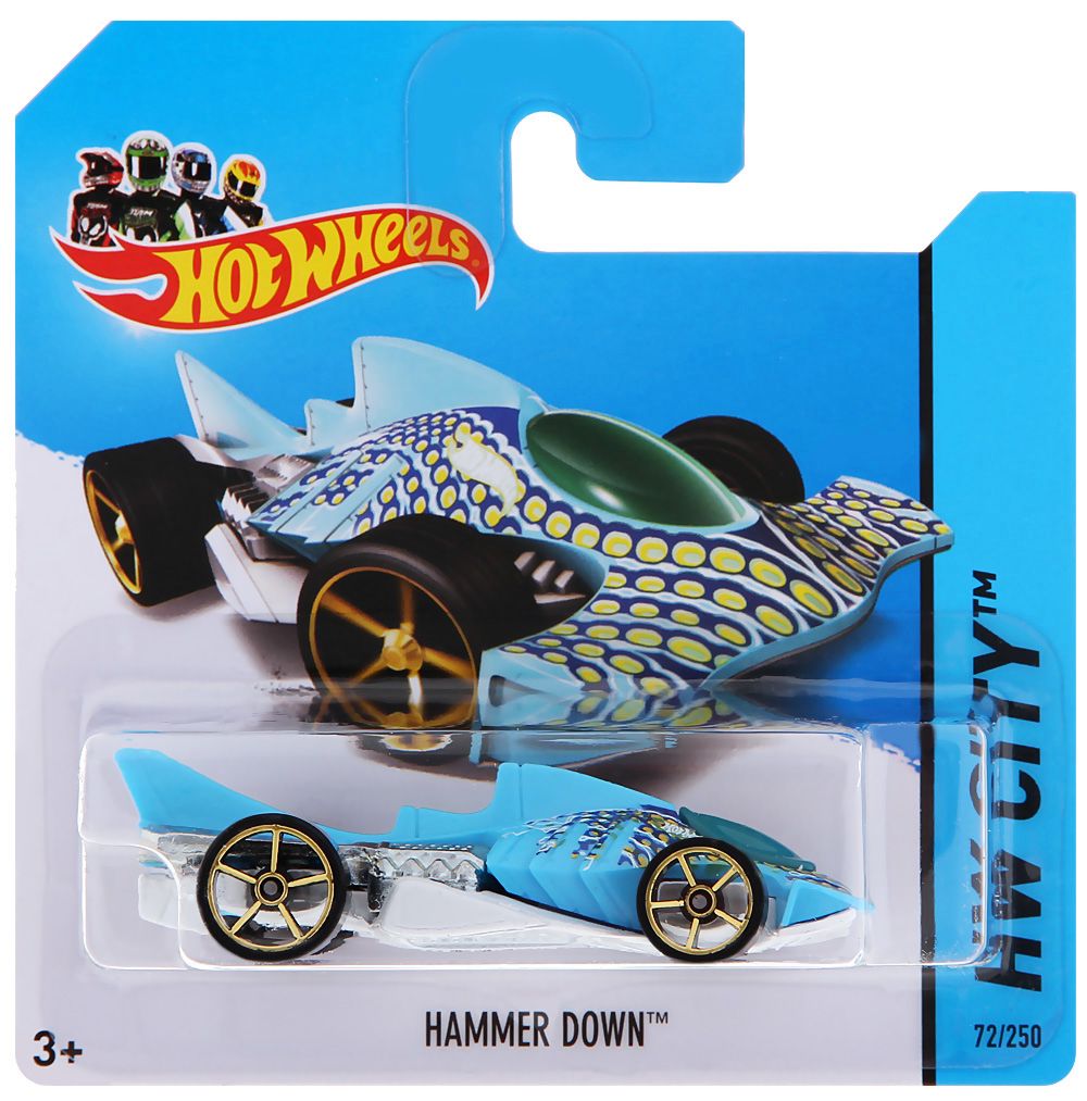 Метална количка Hammer Down Mattel - store.bg