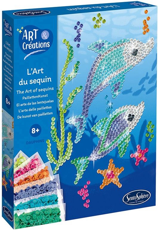 Делфини от пайети Sentosphere - store.bg