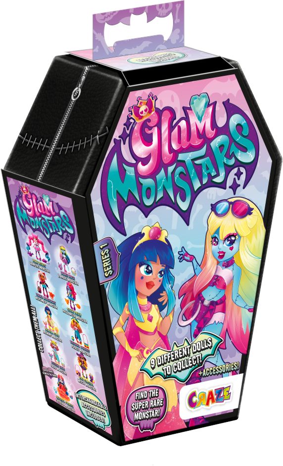 Мини фигурка изненада Glam Monstars Craze - store.bg