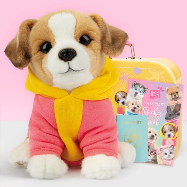 Плюшен джак ръсел Джаки с аксесоари Studio Pets - store.bg