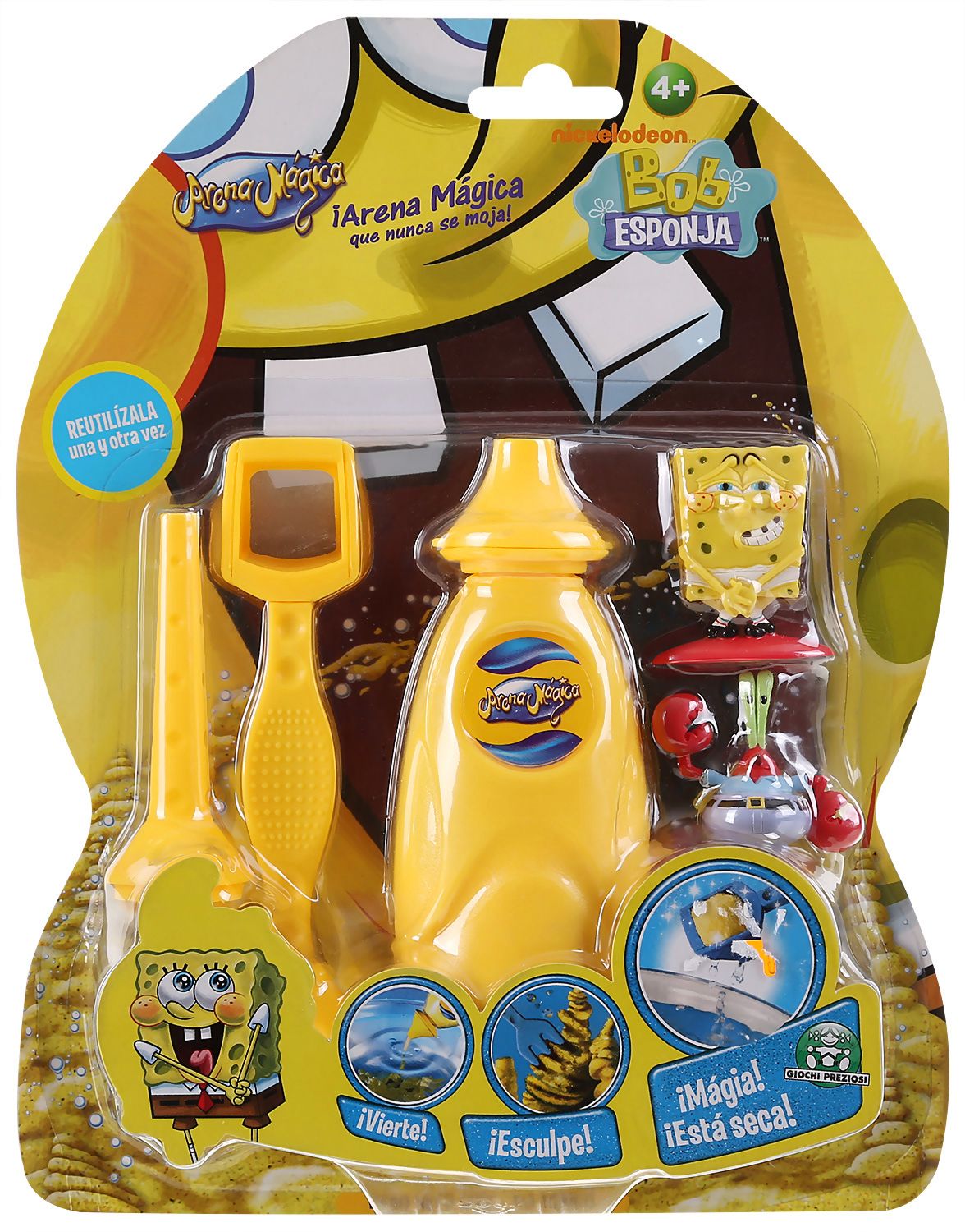 Пълнител с воден пясък - SpongeBob & Mr. Crab - играчка - store.bg