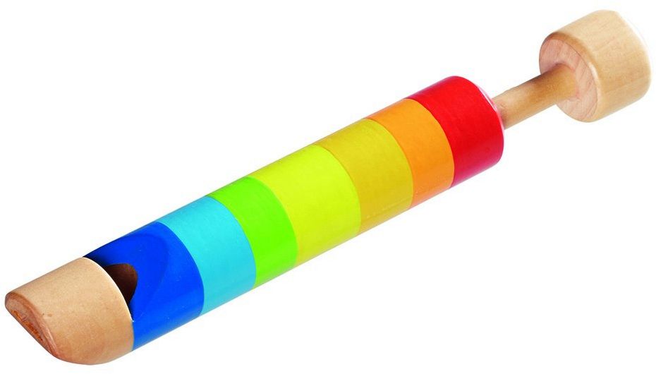 Детска дървена флейта дъга Goki 3+ - store.bg
