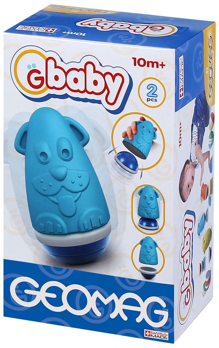 Baby Roly - Poly Dog - Детски магнитен конструктор - играчка - store.bg