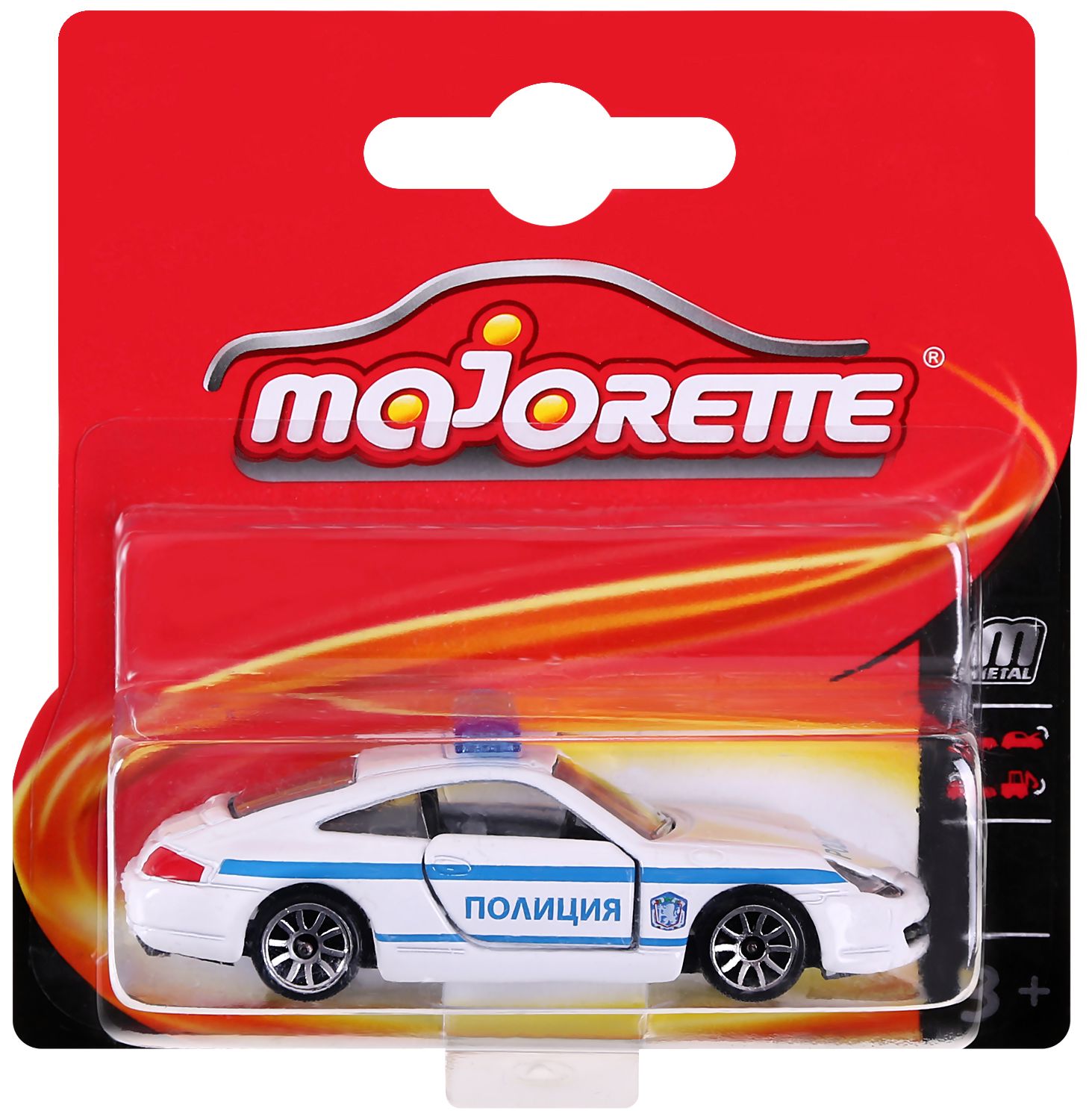 Метална полицейска количка Majorette - store.bg