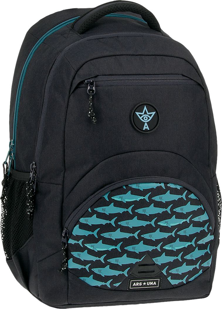Ученическа раница с акули Ars Una - store.bg