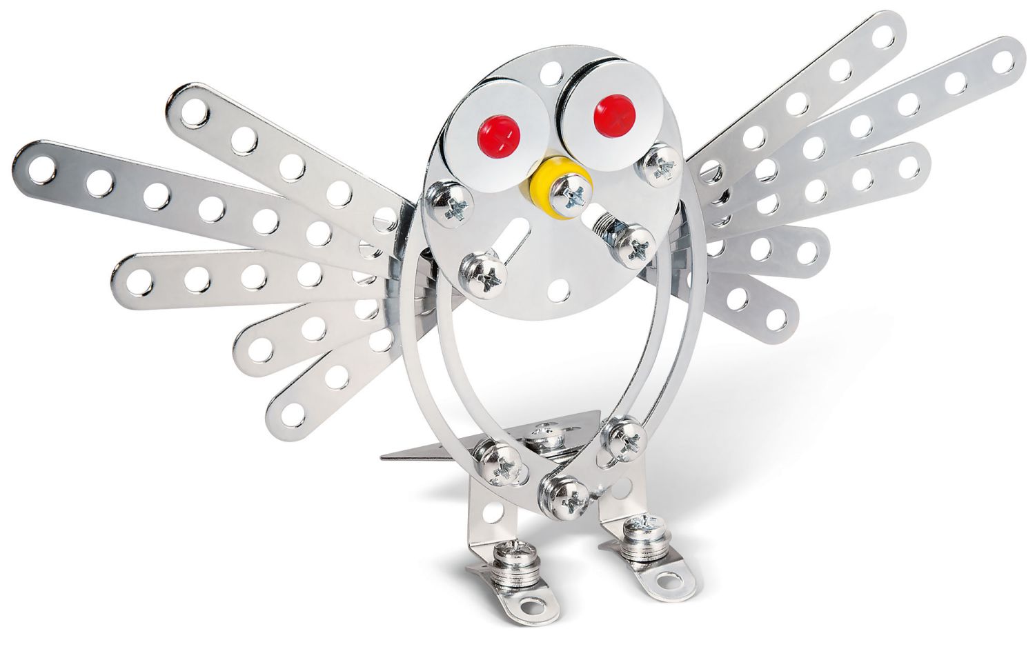 Сова и пеперуда детски метален конструктор Eitech - store.bg