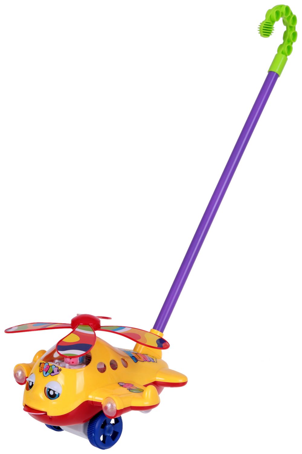 Самолетче - Играчка за бутане - - store.bg