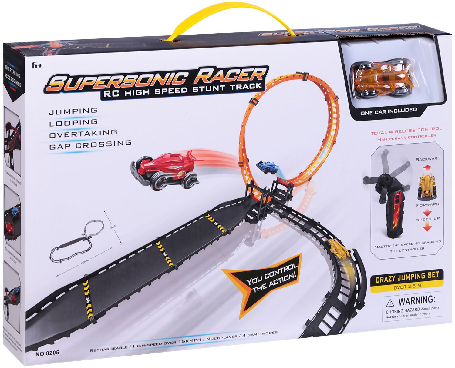 Писта с кола - Supersonic Racer - играчка - store.bg