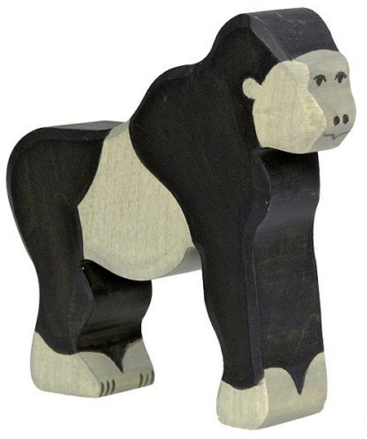 Дървена горила фигурка Holztiger 3+ - store.bg