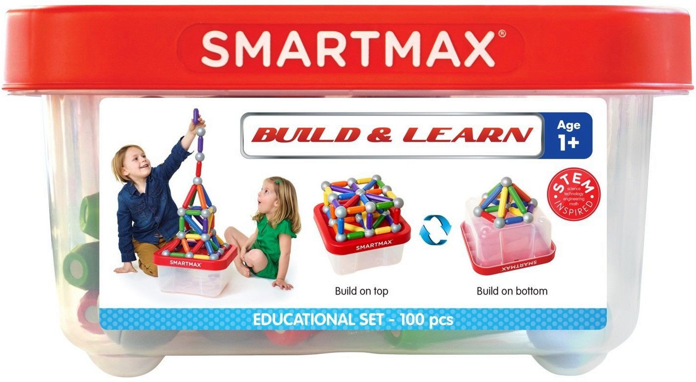 Магнитен конструктор SmartMax Build and Learn - store.bg