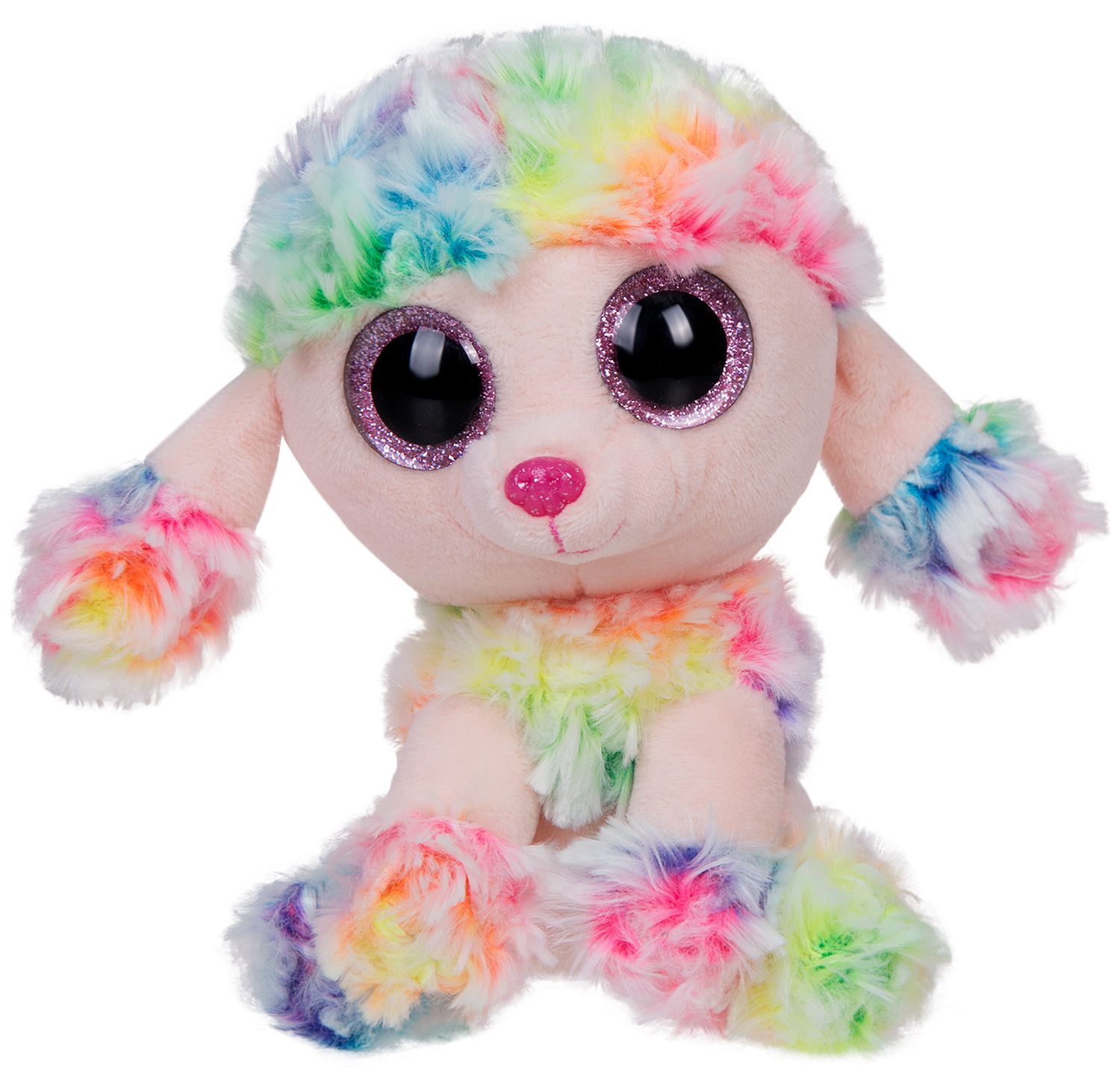 Шарено плюшено кученце Rainbow Ty - store.bg