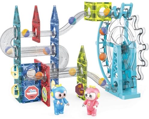 Светещ магнитен конструктор писта със звук Dorfi - store.bg