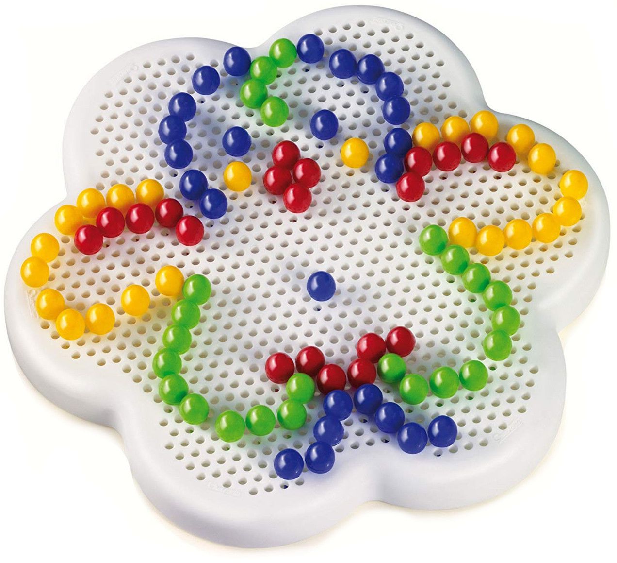 Мозайка със 100 кабърчета Quercetti - store.bg