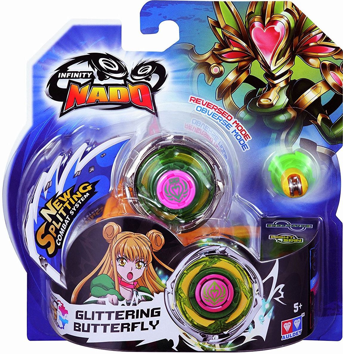 Infinity Nado - Боен пумпал: Glittering Butterfly - играчка - store.bg