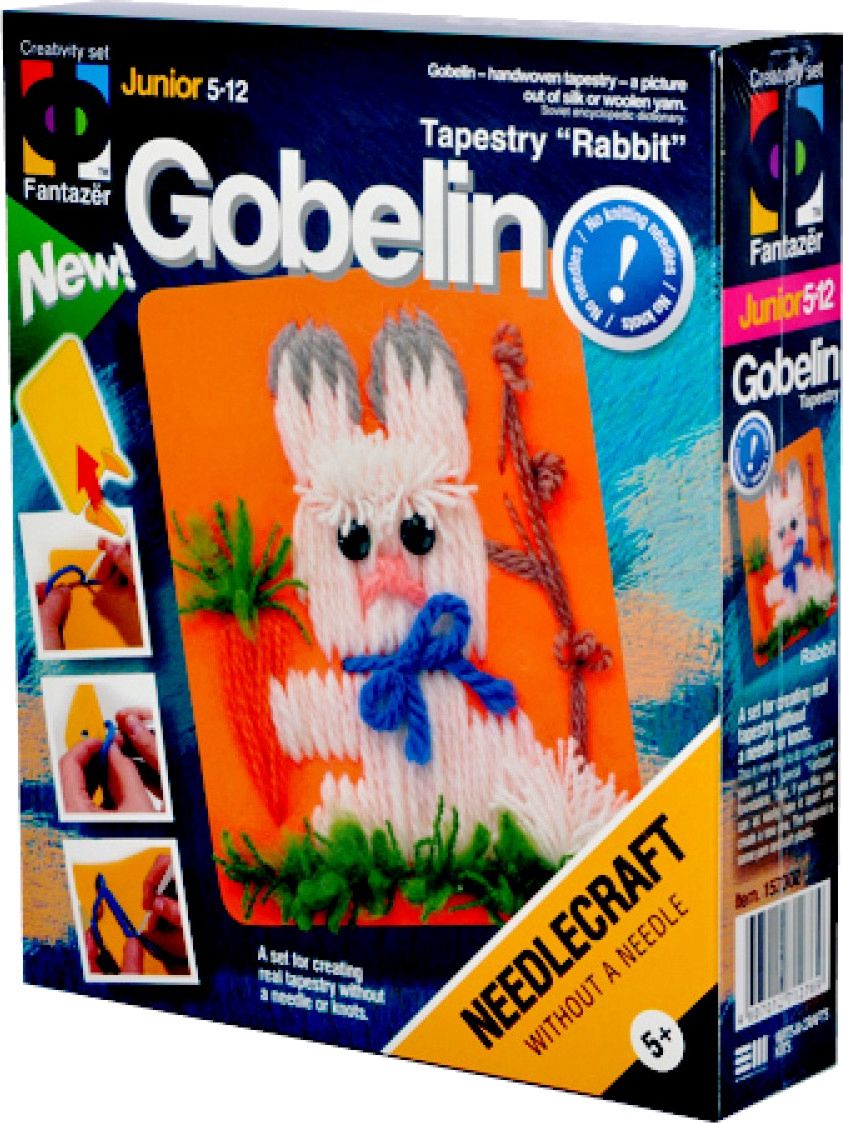 Гоблен със зайче без игла Фантазьор - store.bg