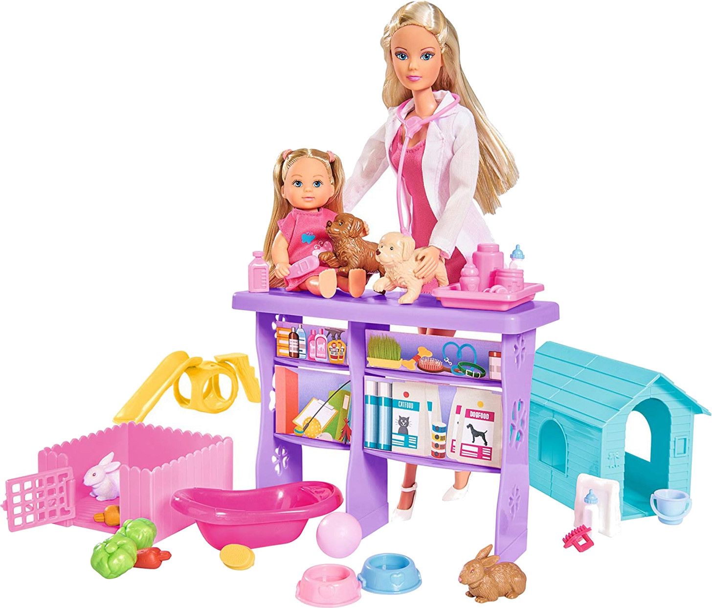 Кукли Стефи Лав ветеринар и Еви Simba - store.bg