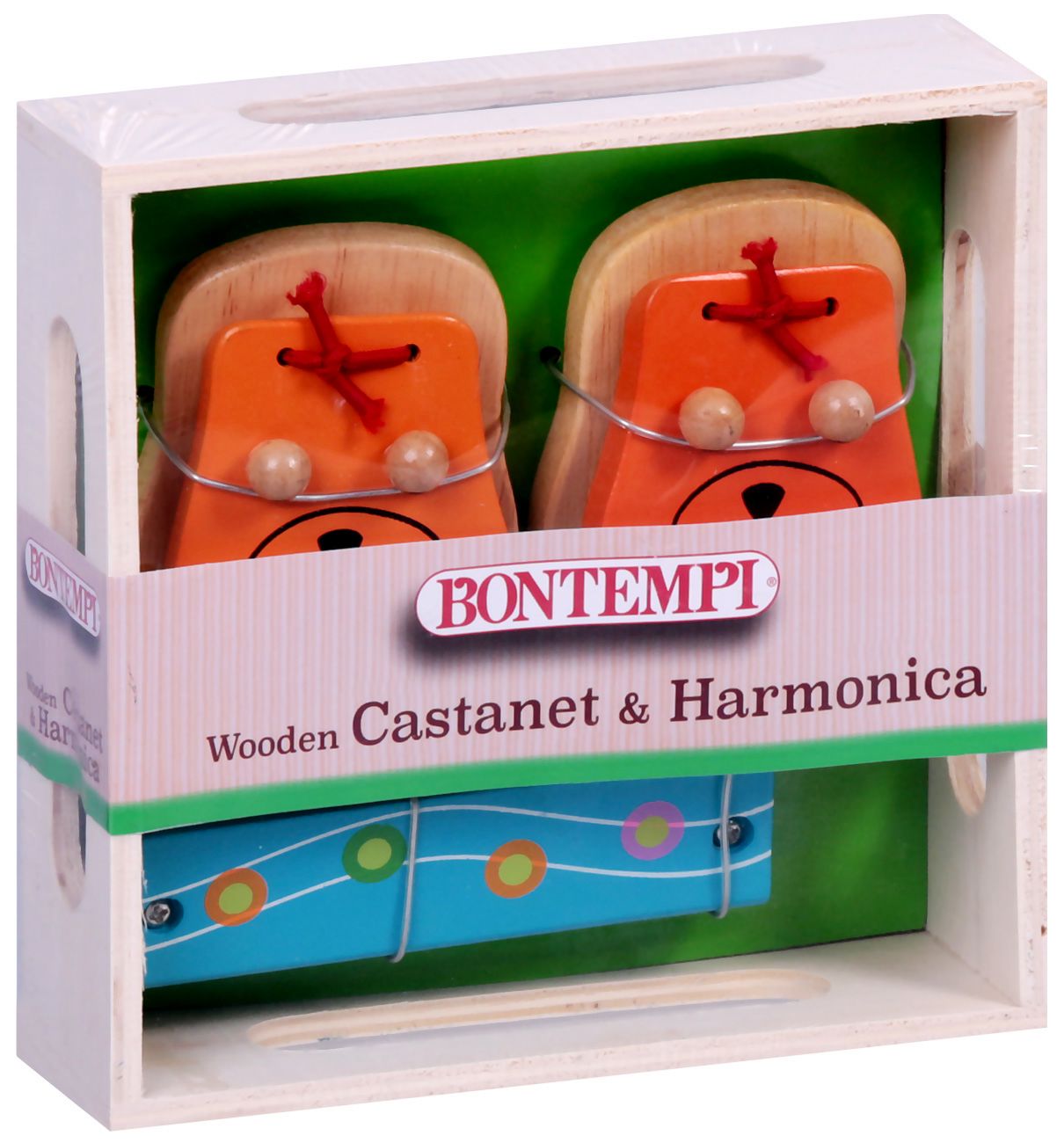 Детска хармоника и кастанети Bontempi - store.bg