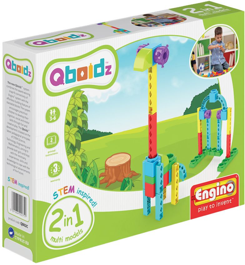 Детски конструктор Engino - 2 в 1 - играчка - store.bg