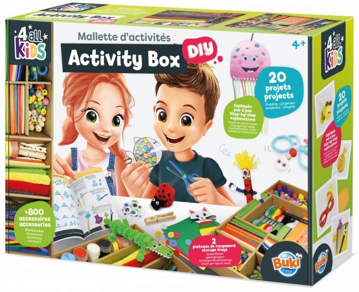 Голяма кутия Детско творчество Buki France 4+ - store.bg