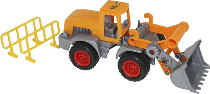 Детски багер с лопата - С аксесоари - играчка - store.bg