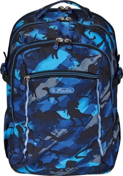 Камуфлажна раница с динозаври Herlitz - store.bg