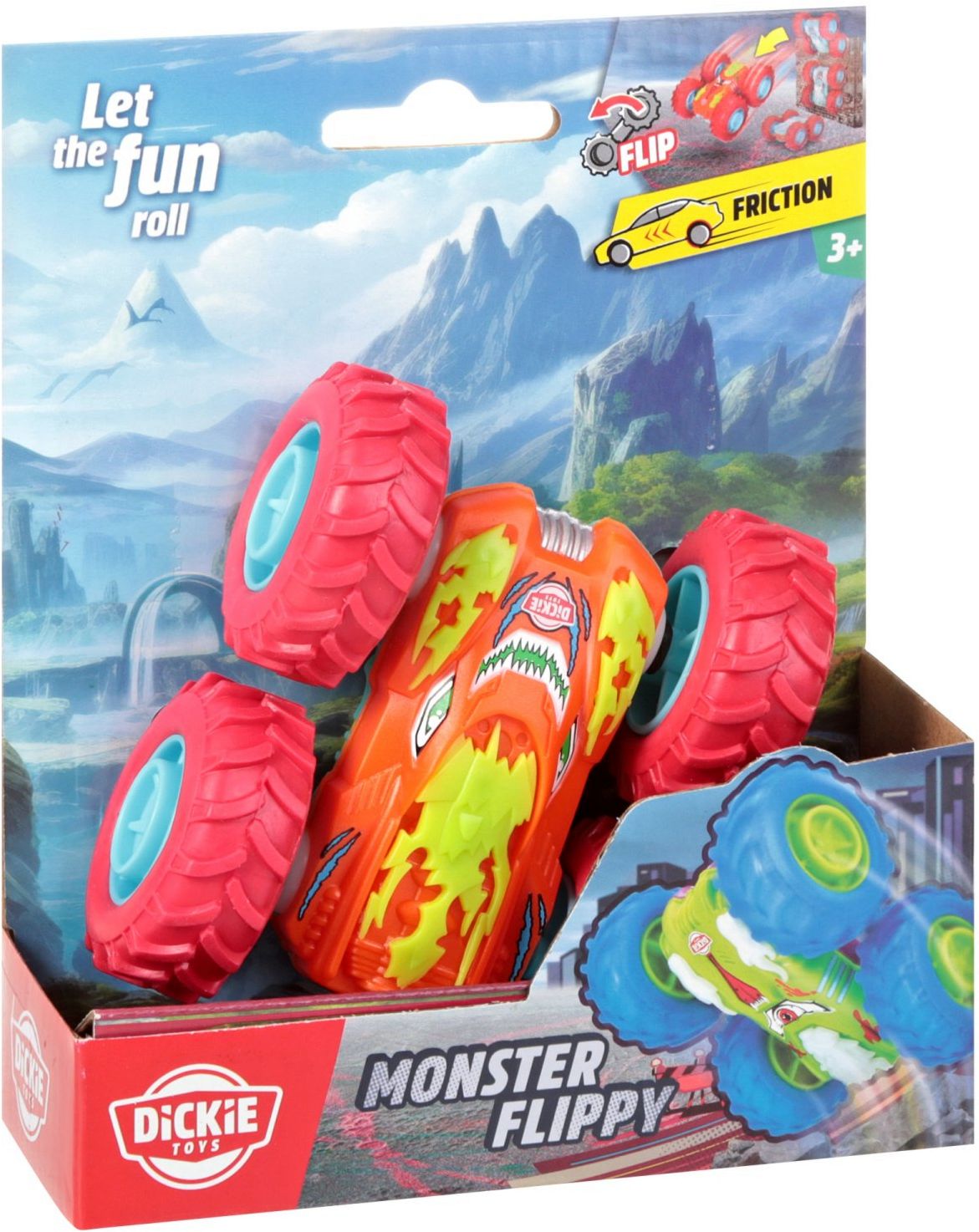 Детска кола Monster Flippy Dickie - store.bg