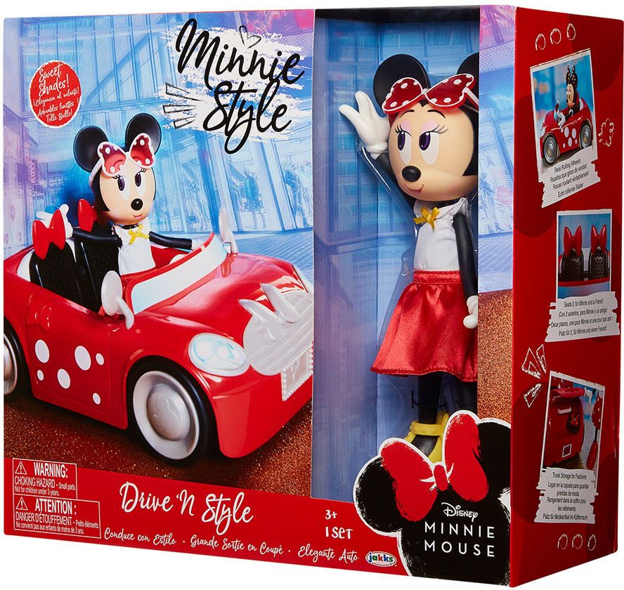 Кукла Мини Маус с кола Jakks Pacific inc - store.bg