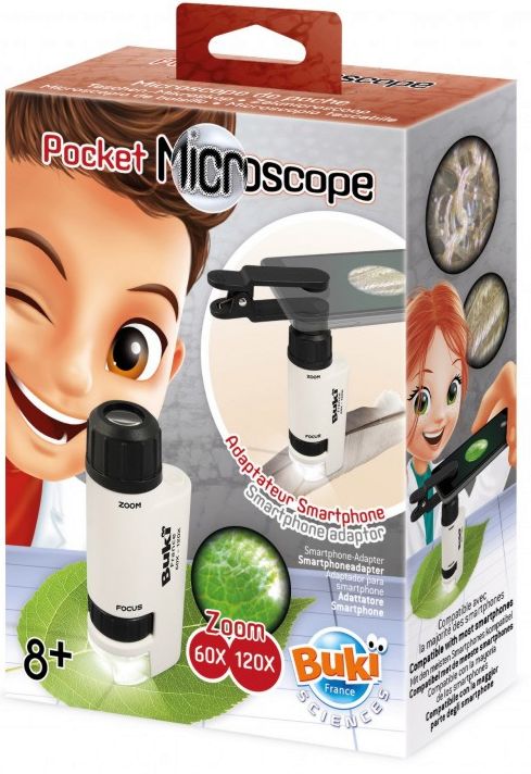 Buki France Детски джобен микроскоп - store.bg