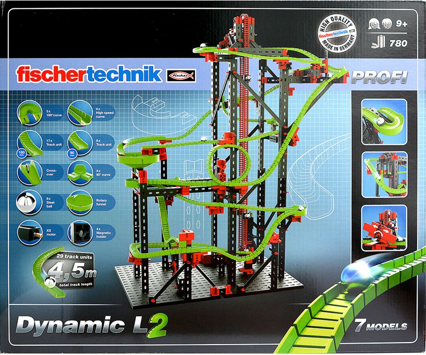 Сглобяема писта за топчета Fischertechnik - store.bg