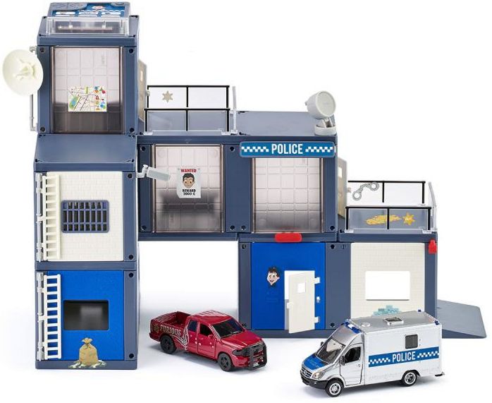 Полицейска станция и колички Siku - store.bg