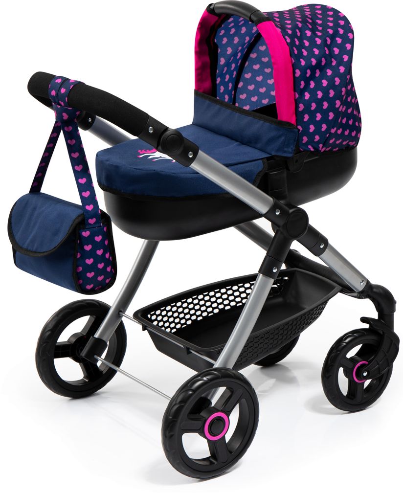 Количка за кукли Bayer Design Style синя - store.bg