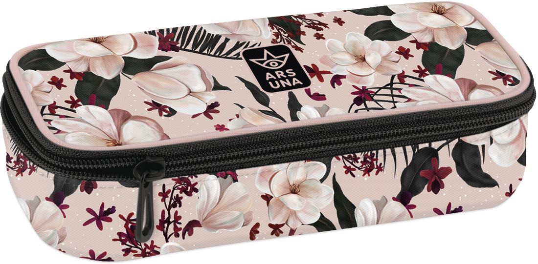 Ученически розов несесер Flowery Ars Una - store.bg