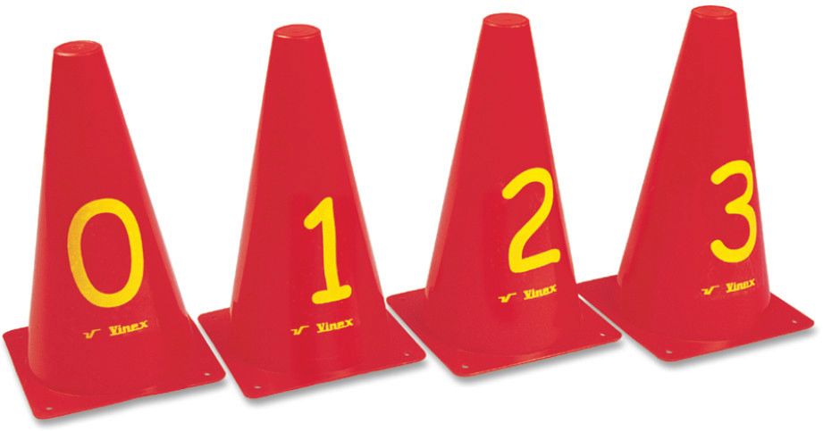 Конуси с цифри - 10 броя - играчка - store.bg