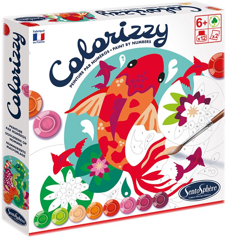 Оцвети морски обитатели по номера Sentosphere - store.bg