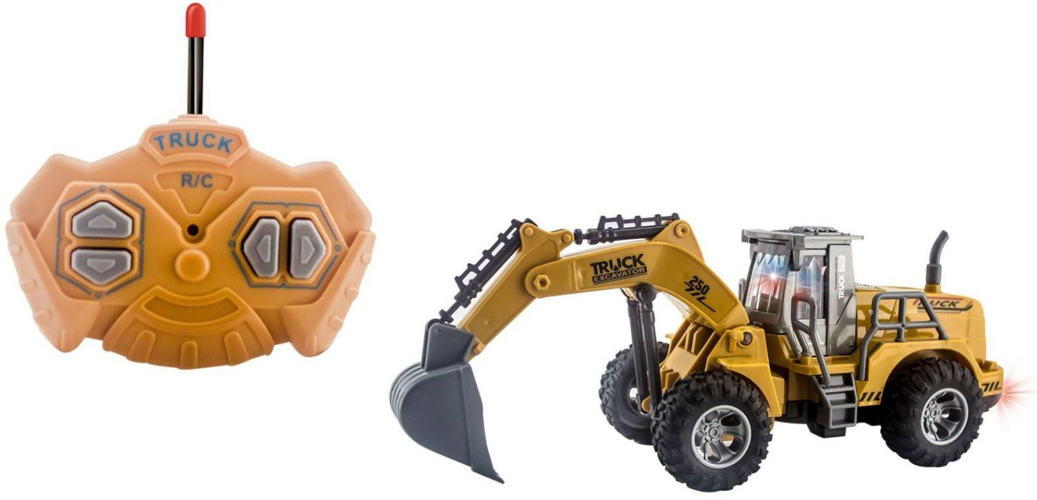 Детски багер с дистанционно - играчка - store.bg
