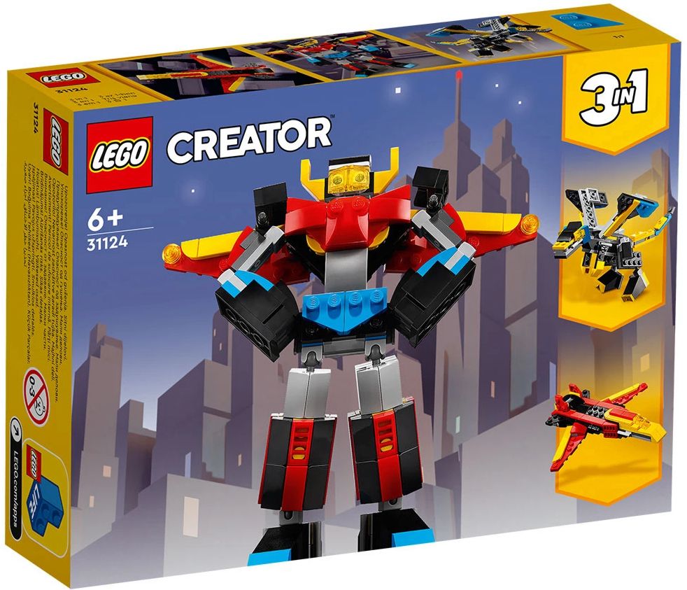 Lego Creator 31124 Супер робот 3 в 1 - store.bg