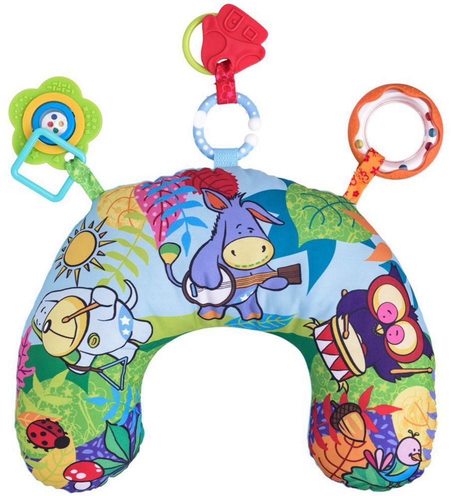 Бебешка възглавница с активности Niny - store.bg