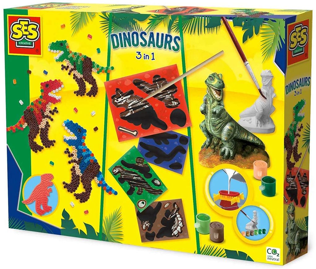 SES Creative Творчески комплект с динозаври - store.bg