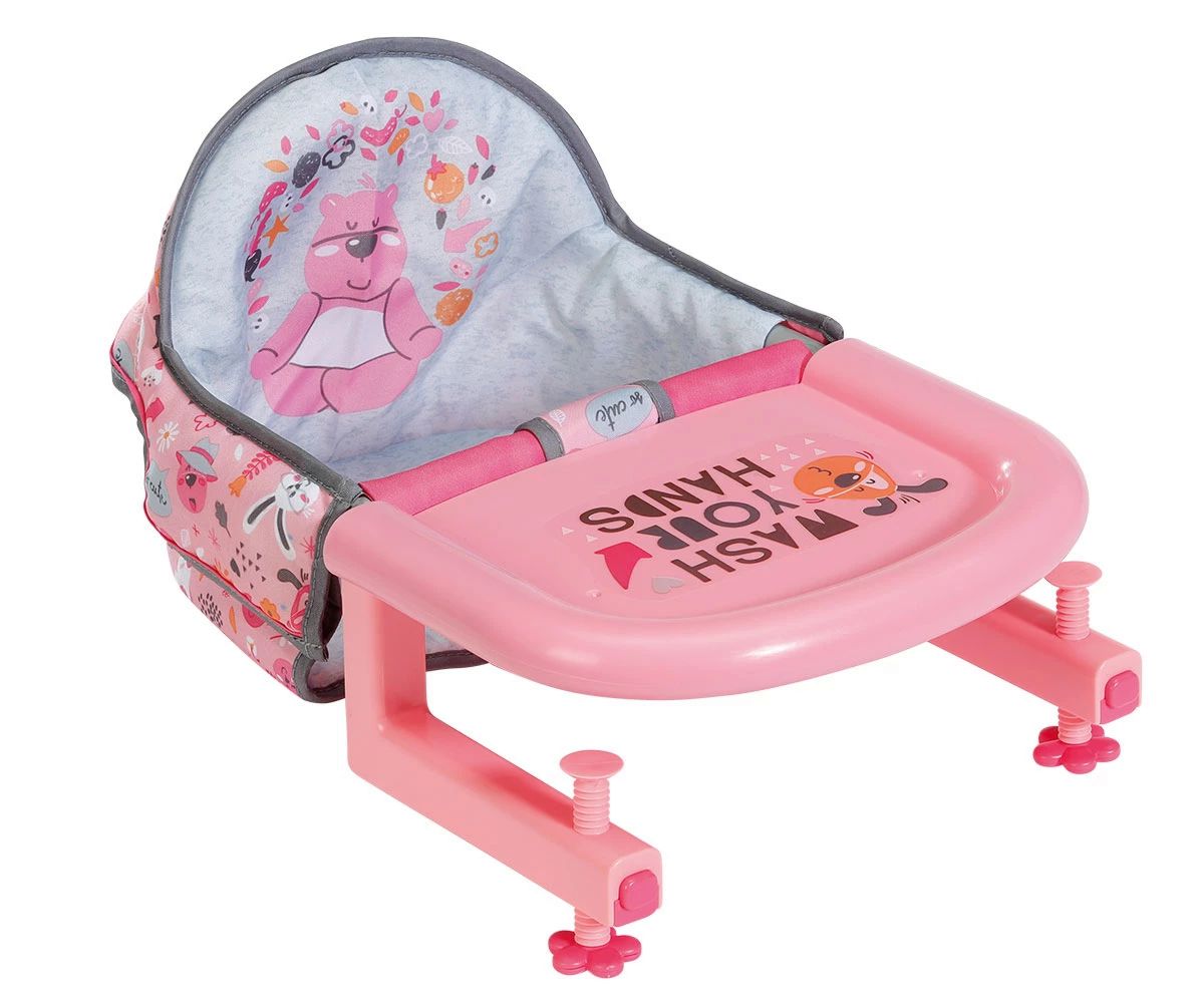 Столче с табла за хранене Baby Born - store.bg