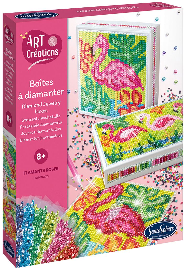 Украси сама кутии за бижута Фламинго Sentosphere 8+ - store.bg