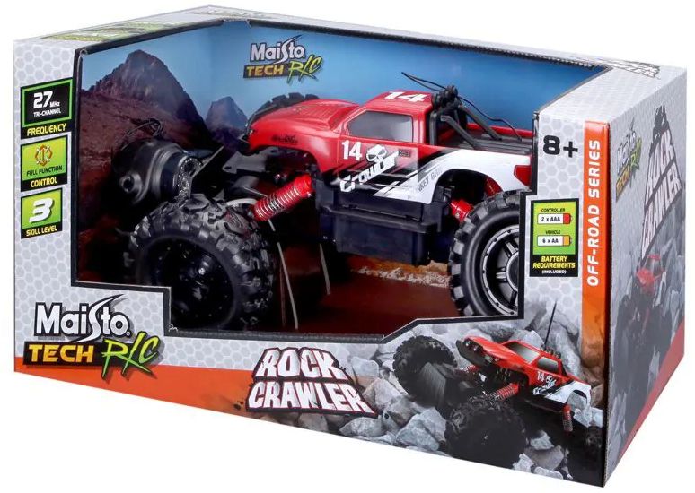 Количка с дистанционно Rock Crawler Maisto Tech - store.bg